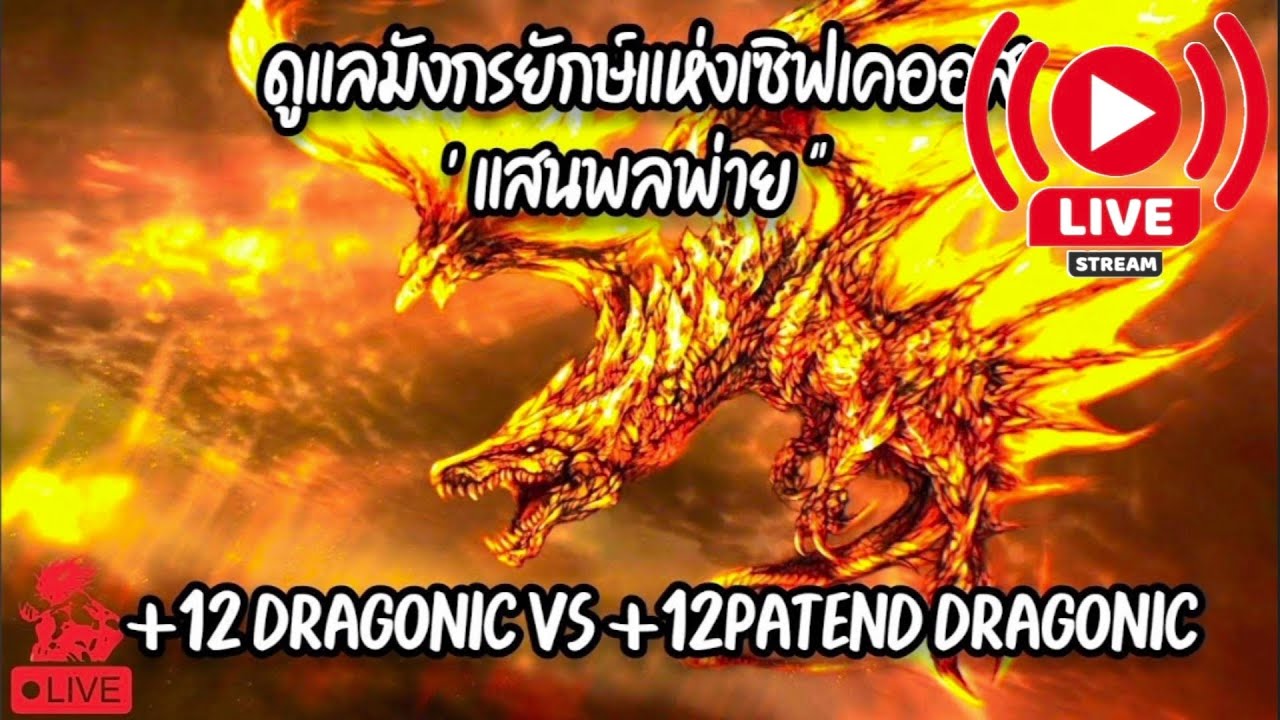 Stream-2023 RO GGT-2023-EP58 : +12 Dragonic VS +12 Patent !! +ตีบวกมันส์ๆ - YouTube