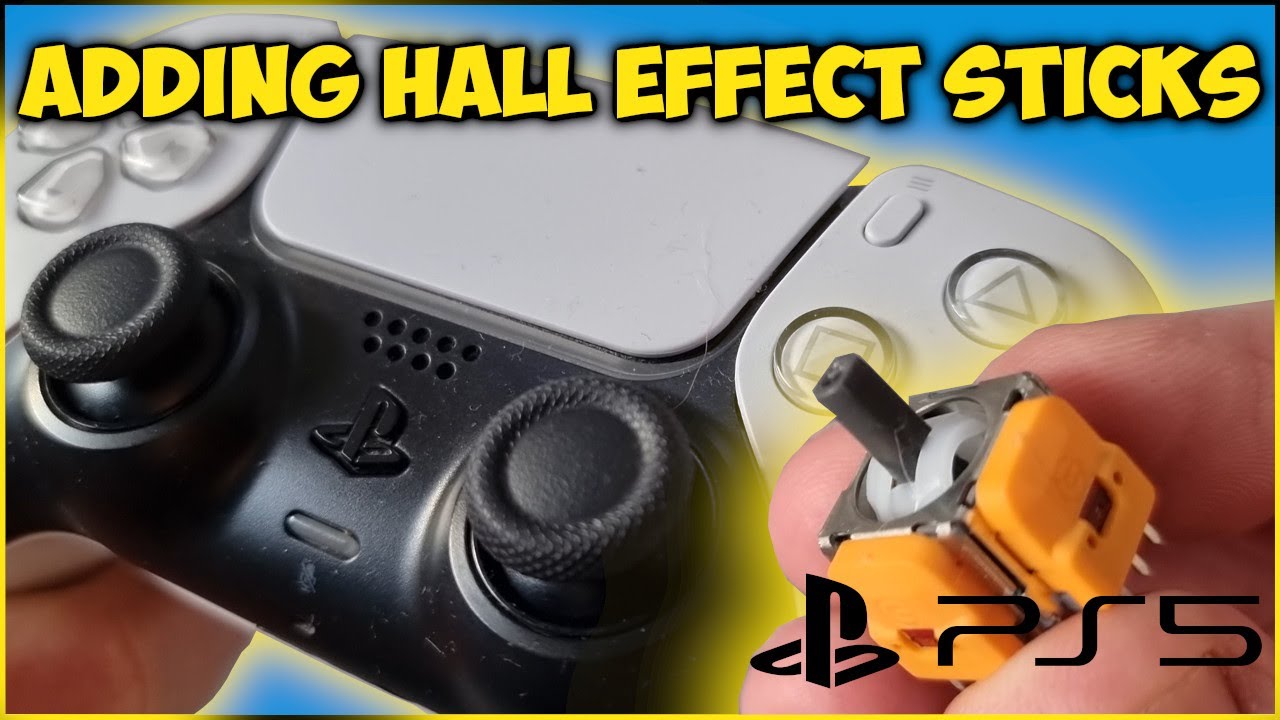 Upgrading my PS5 controller with "Hall Effect" sticks - A Game Changer ...