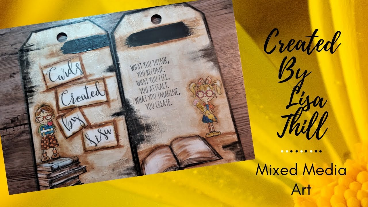 Mixed Media Creating Signage - YouTube