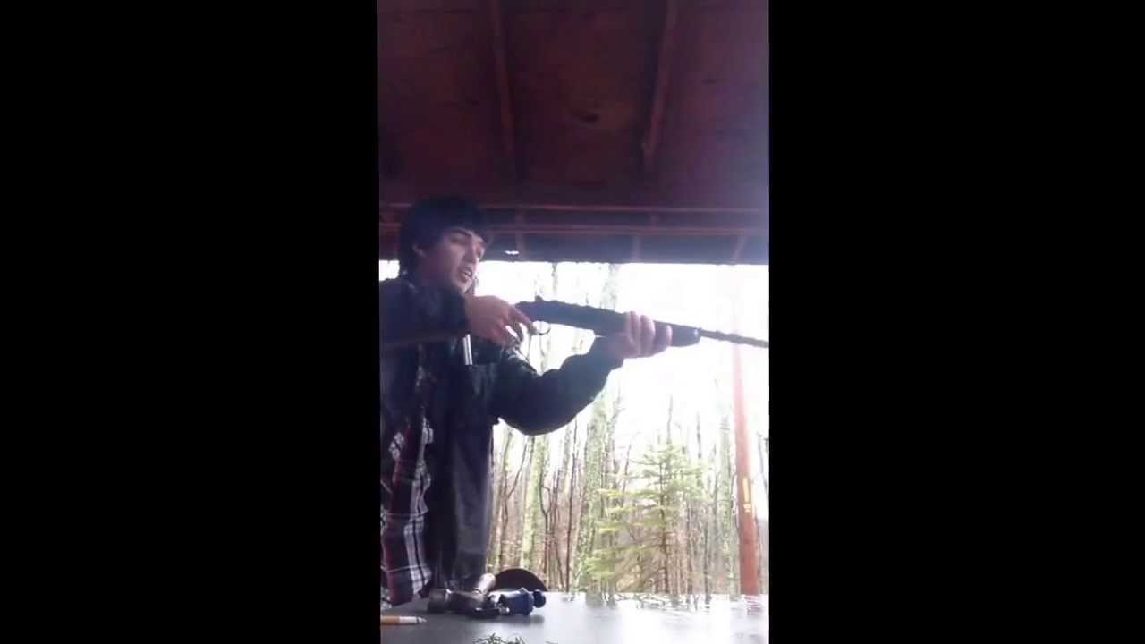 Just shooting friends shotgun - YouTube