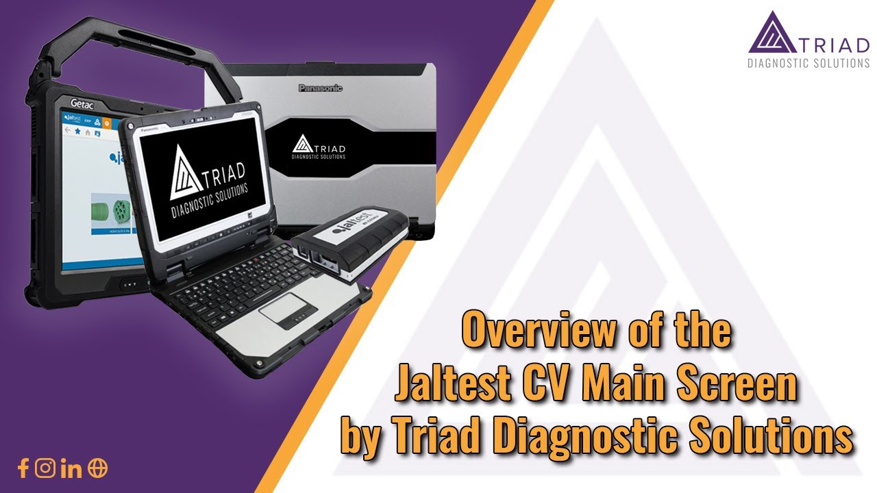 Triad Diagnostic Solutions Presents: Jaltest CV Walkthrough: Overview ...