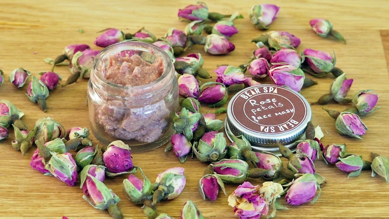 How to make rose face mask - YouTube