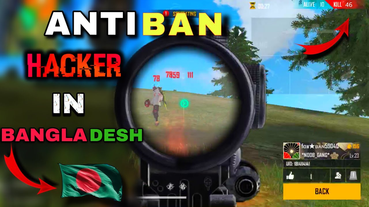How to hack free fire: How Free Fire is being hacked on India server😢😢 ...