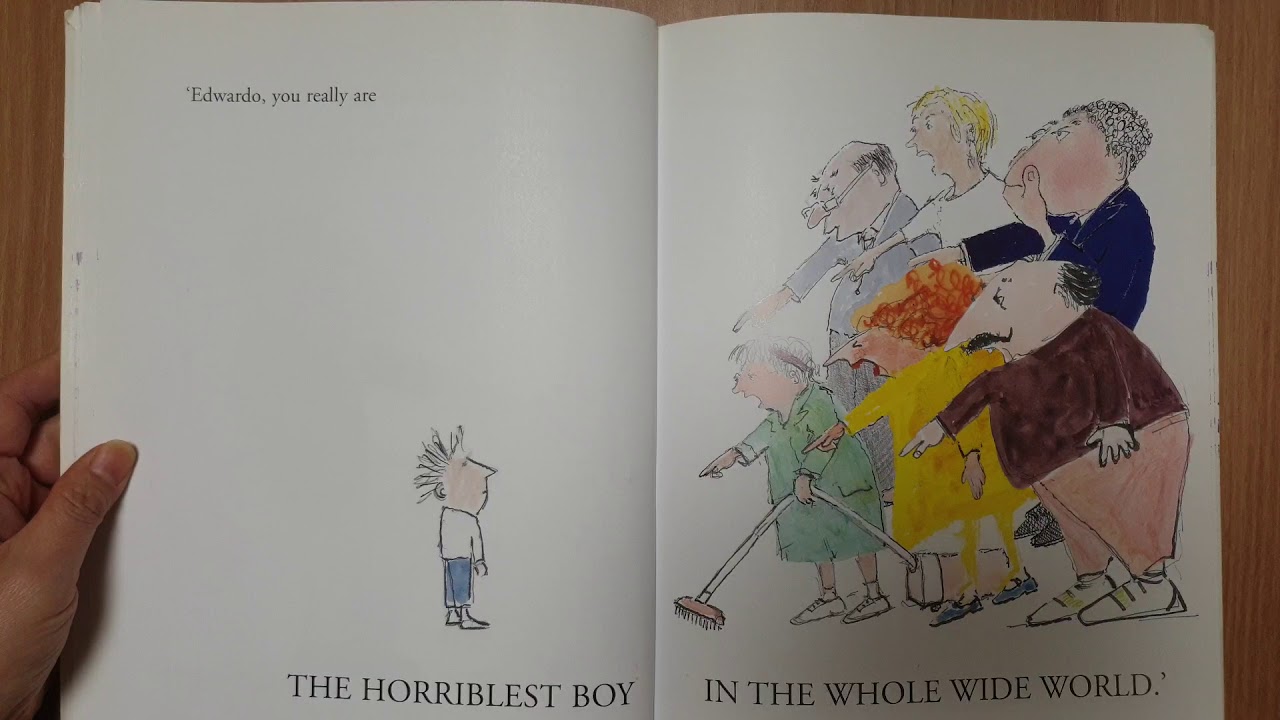 [데미쌤과 원서읽기] 'EDWARDO The Horriblest Boy in the Whole Wide World - YouTube