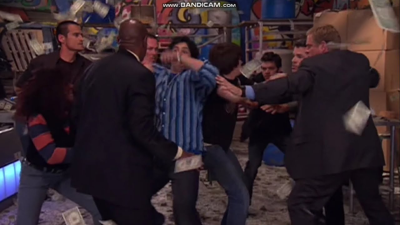Drake And Josh Goes Hollywood Money Fight Scenes - YouTube