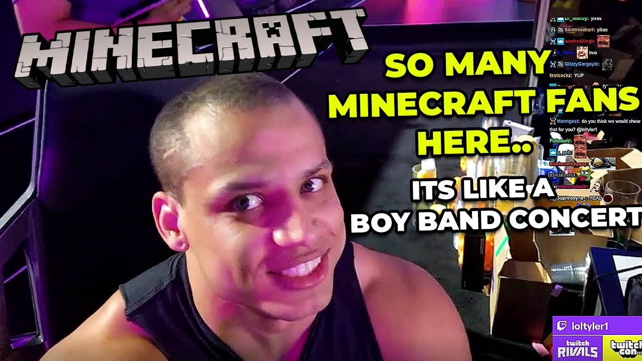 Tyler1 On Minecraft Fans Taking Over Twitch Con - YouTube