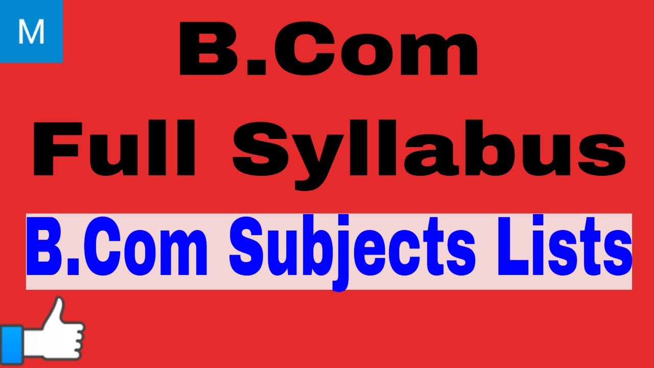 B Com Full Syllabus B Com Subjects YouTube b-com-full-syllabus-b-com-subjects-youtube