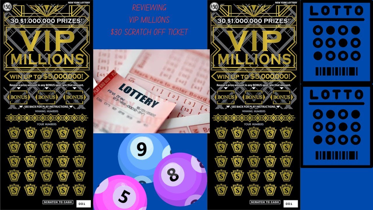 VIP MILLIONS SCRATCH OFF TICKET REVIEW ODDS. NY LOTTO!!! IS THIS THE ...