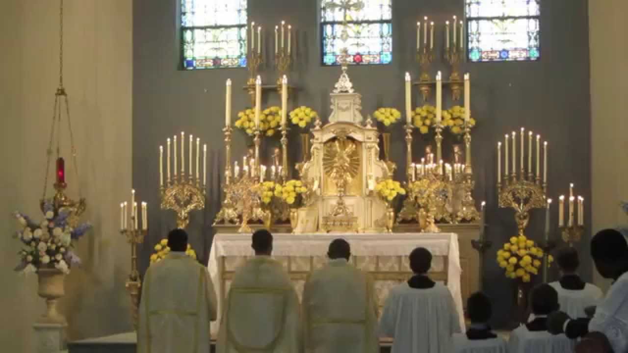 This is what Catholicism looks like: the Divine Praises - YouTube