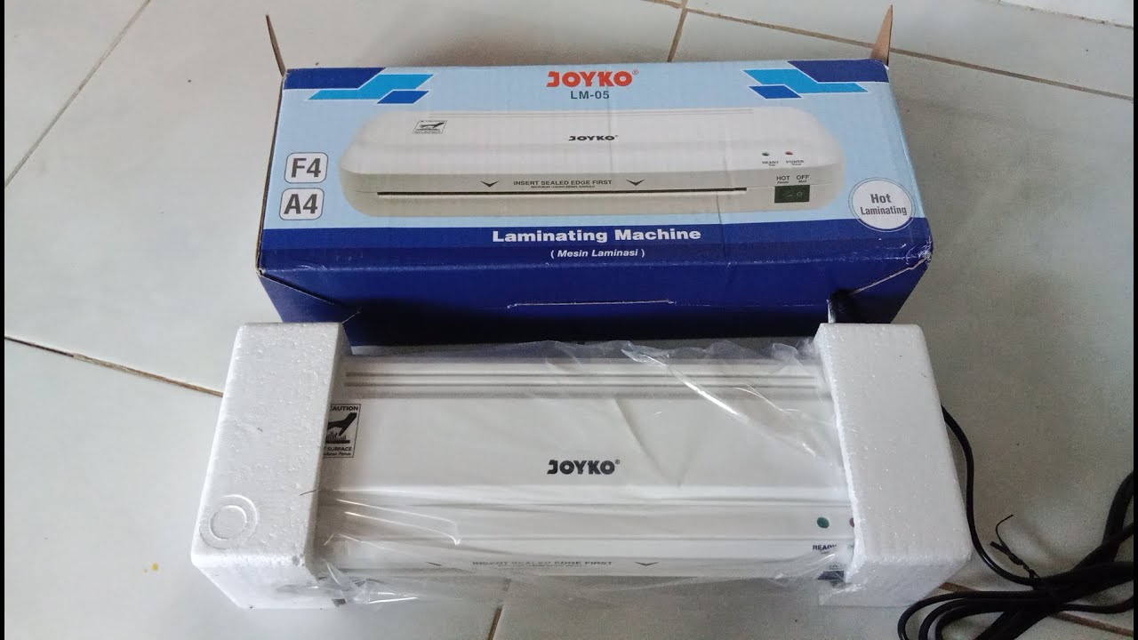 MESIN LAMINATING JOYKO LM-05 - YouTube