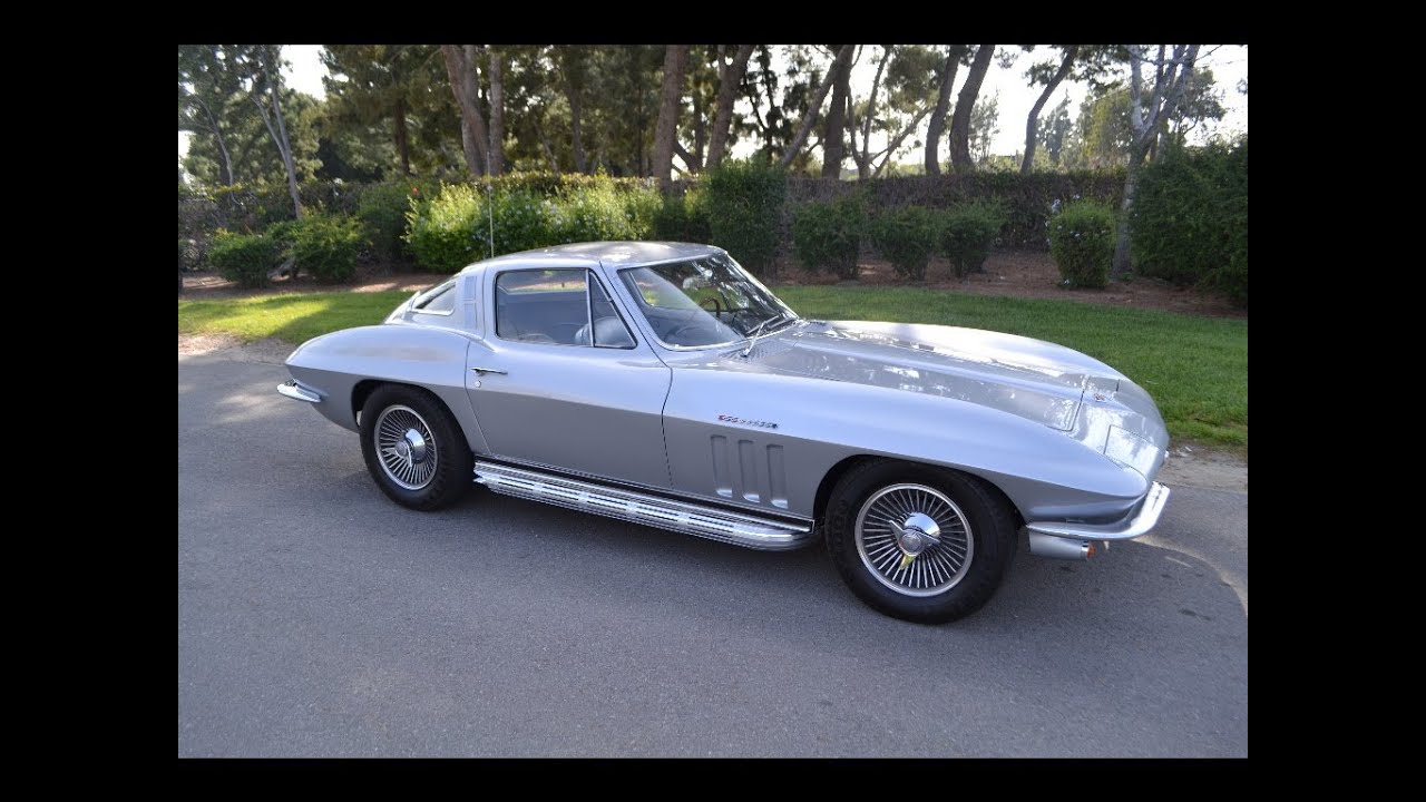 SOLD 1965 Chevrolet Corvette Fuel Injected Coupe Silver Pearl for sale ...