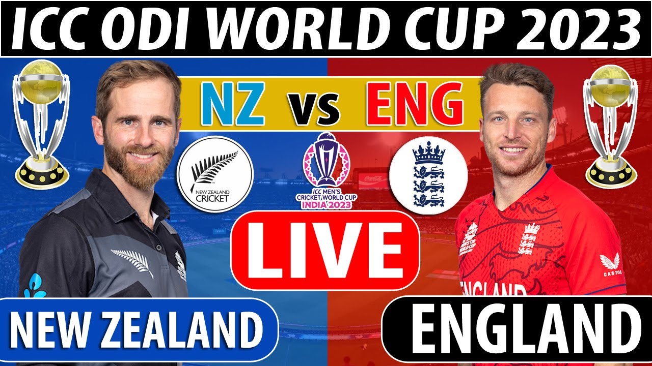 ICC World Cup 2023 :NEW ZEALAND VS ENGLAND MATCH 1 LIVE SCORES | NZ vs ...