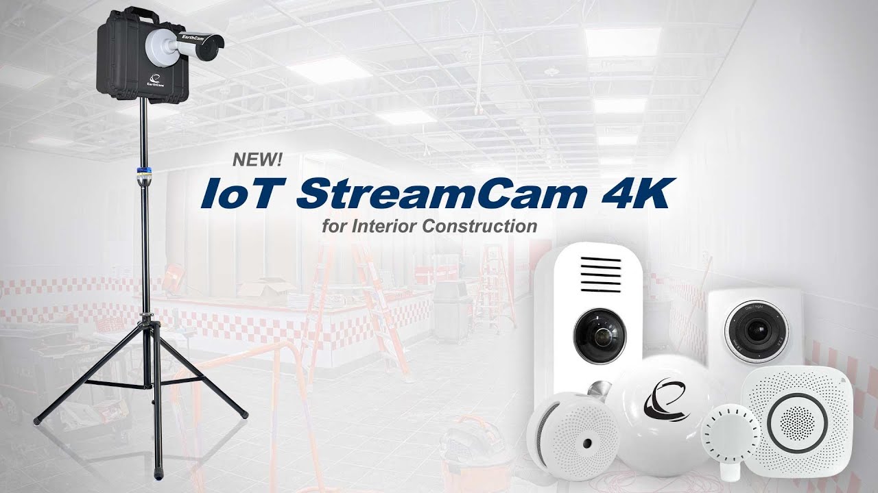 EarthCam IoT StreamCam 4k - YouTube