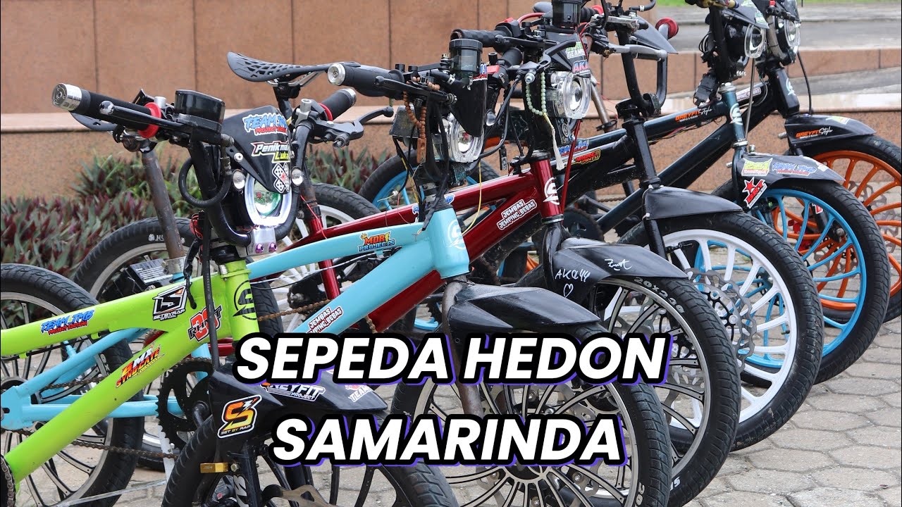 Sepeda modifikasi hedon Samarinda - YouTube