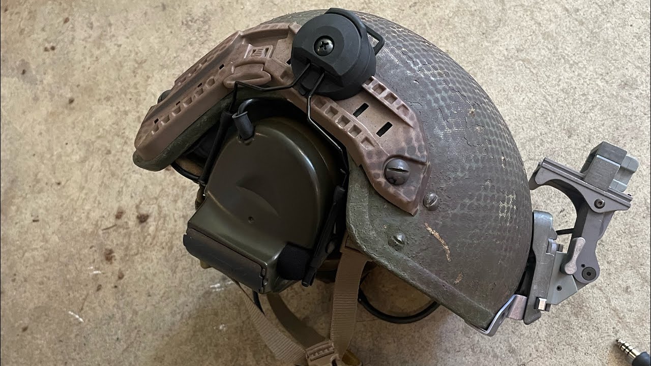 CVC Converted to High Cut Helmet - YouTube