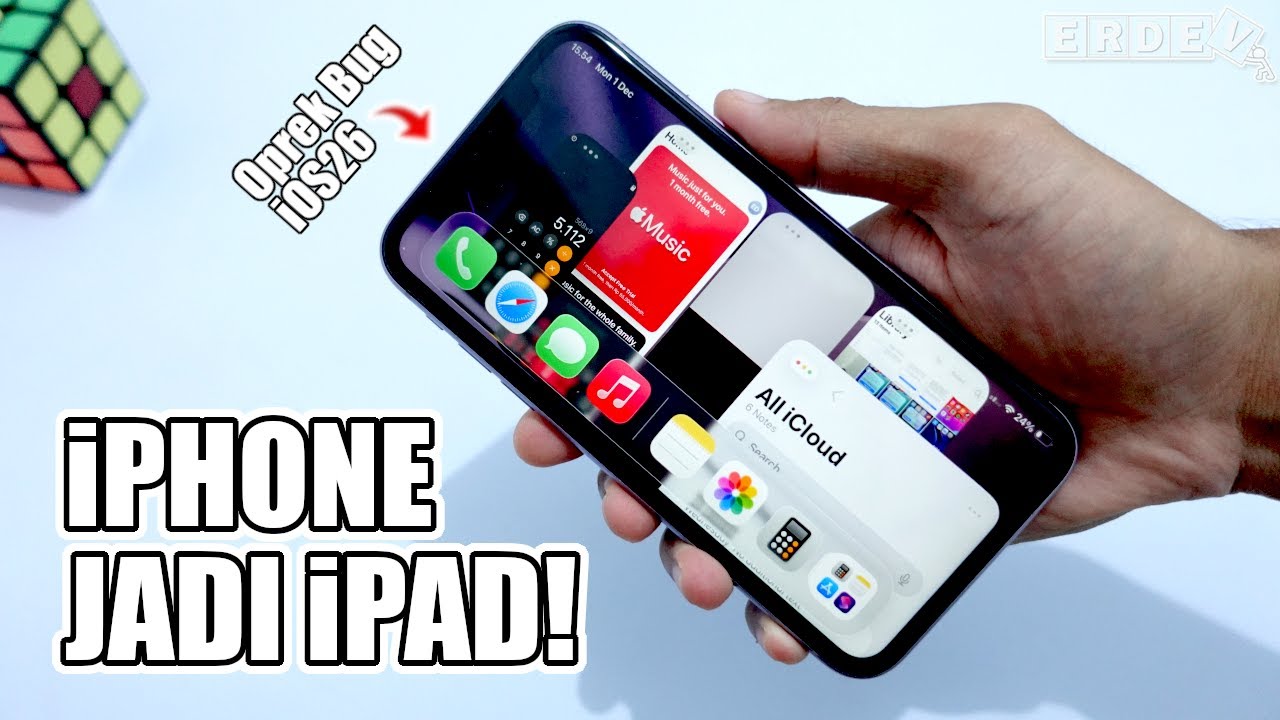 BIKIN iPHONE JADUL JADI MIRIP IPAD & PUNYA FITUR BARU! - Oprek iPhone ...
