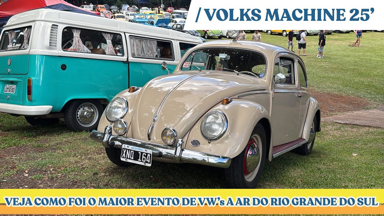 VOLKS MACHINE 2025 . VEJA COMO FOI O MAIOR EVENTO DE VW'S A AR DO RIO ...