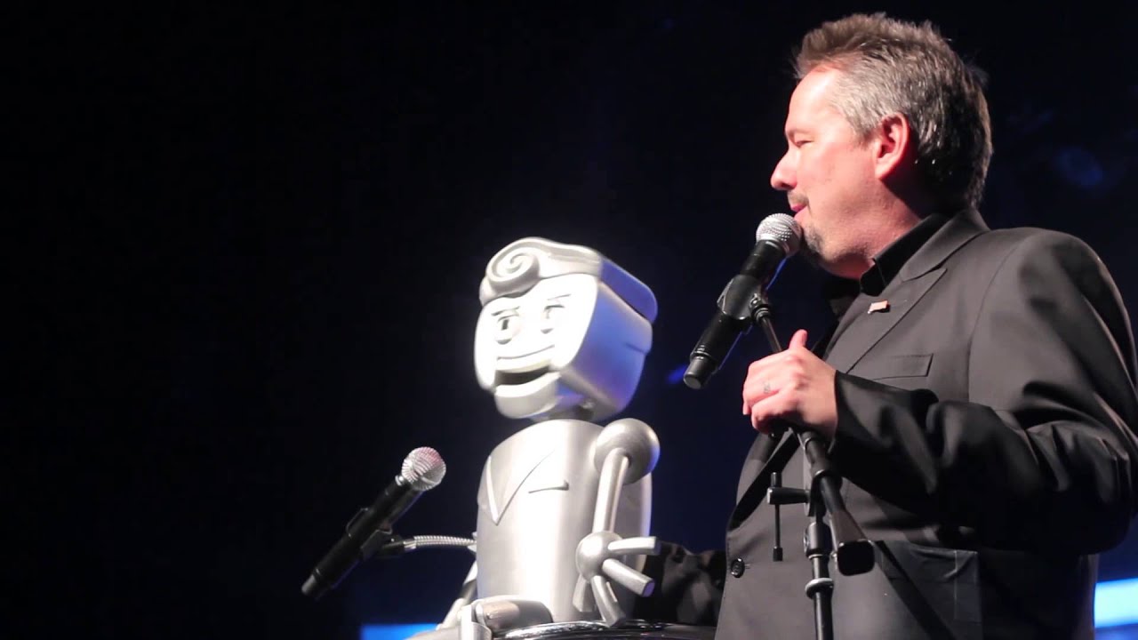 Terry Fator with Rusty the Robot at The Mirage - YouTube
