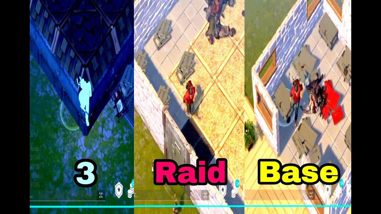 I RAID THREE BASE BUT ONE OF THE RAID IS METAL RAID? 😱😱😱😱 - LAST DAY ON ...