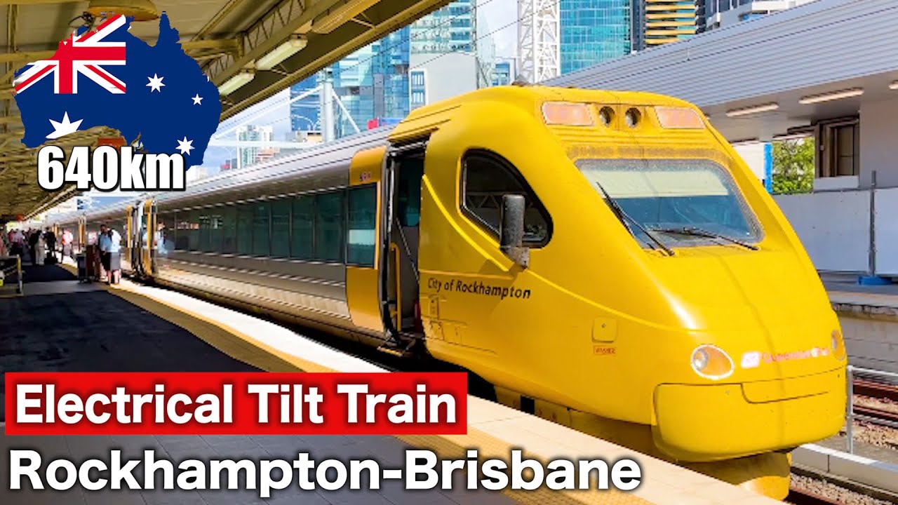 🇦🇺Riding Australia's FASTEST Train | Electric Tilt Train Business Class ...