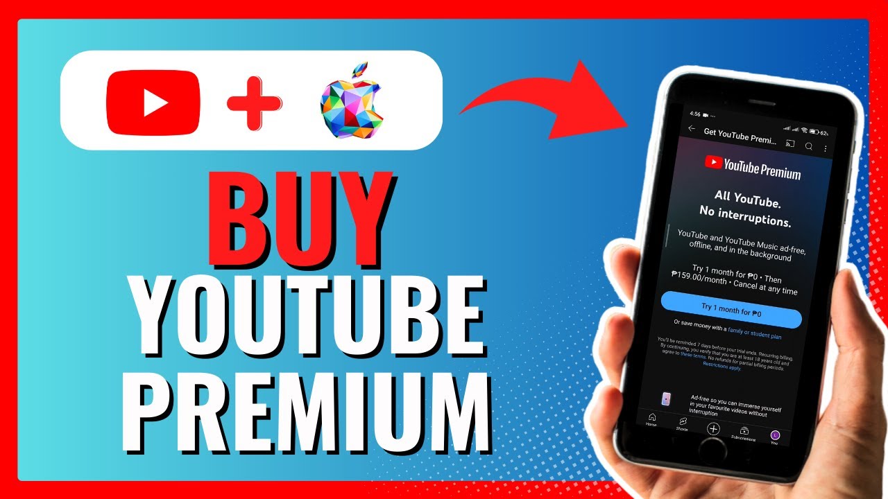 How to Buy YouTube Premium with Apple Gift Card 2024! - YouTube