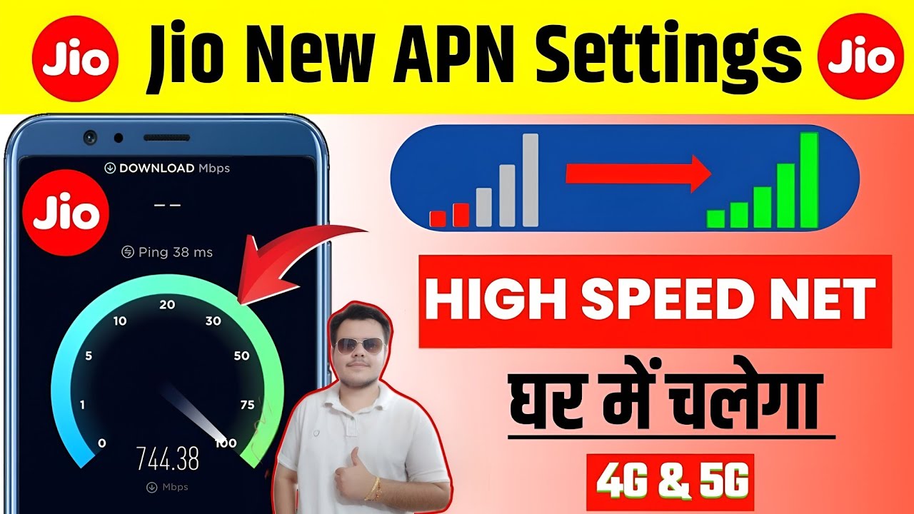 🔥 Jio New APN Settings 2025 🚀 | Fix Jio Net Slow Problem | Jio Network ...
