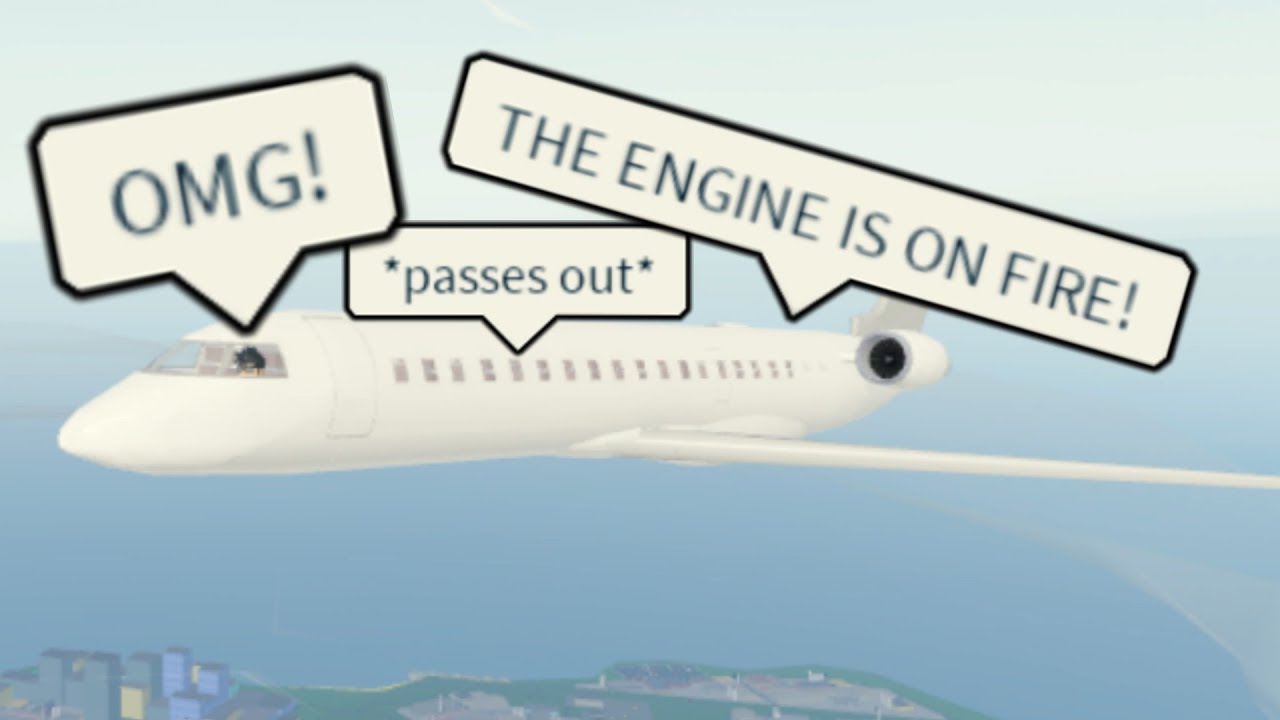 The Engine FAILED and the Plane CRASHED... || Roblox PTFS Roleplay ...