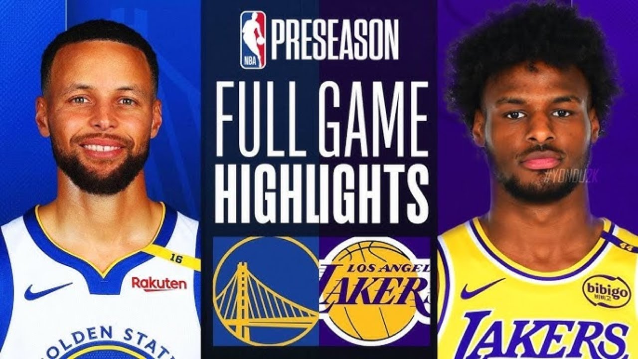 LAKERS at WARRIORS | NBA PRESEASON FULL GAME HIGHLIGHTS | October 15 ...