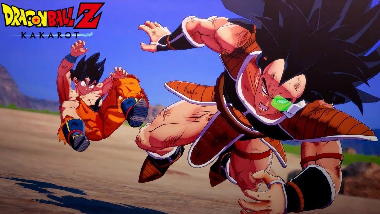DRAGON BALL Z : KAKAROT Goku vs Raditz Final Fight - YouTube