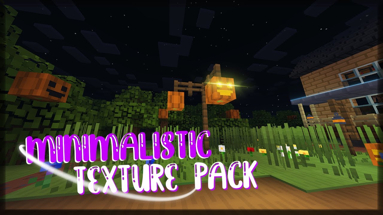 EL TEXTURE PACK MINIMALISTA PARA MINECRAFT 1.16+ (FPS BOOST) - YouTube