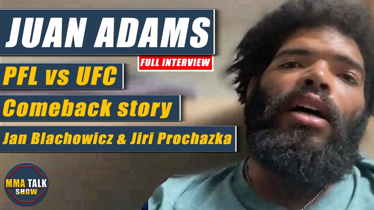Juan "The Kraken" Adams' Journey on the MMA Talk Show - YouTube