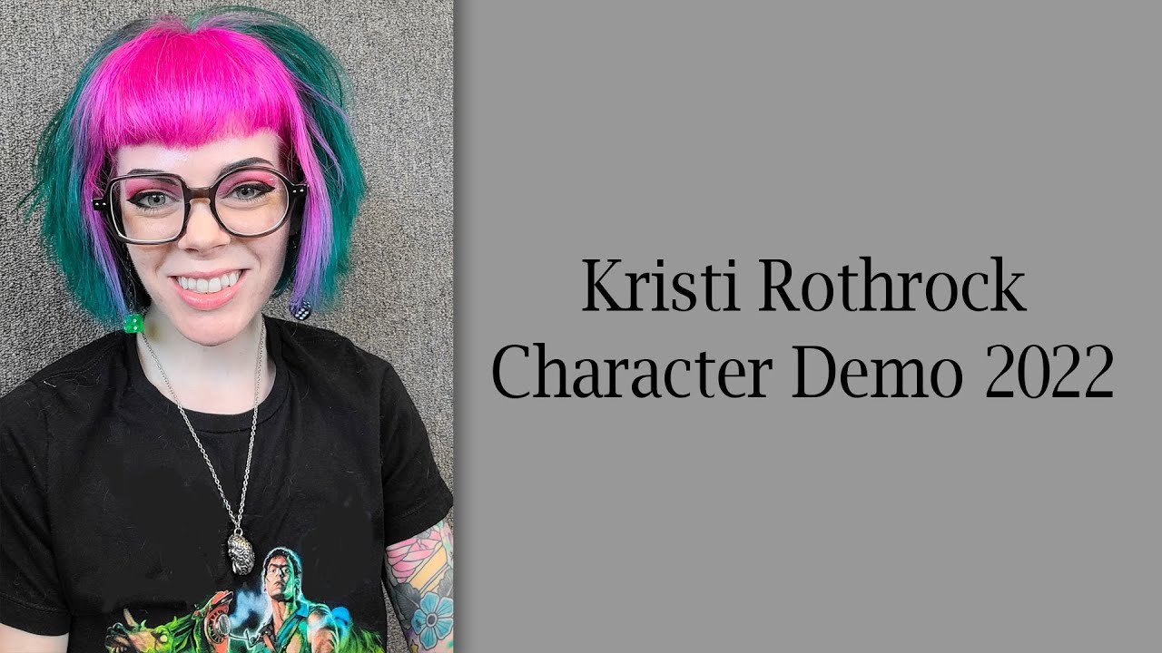 Kristi Rothrock - Demo Reel 2022 - YouTube
