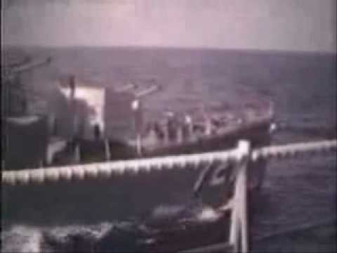 DeHaven DD-727 Underway - YouTube