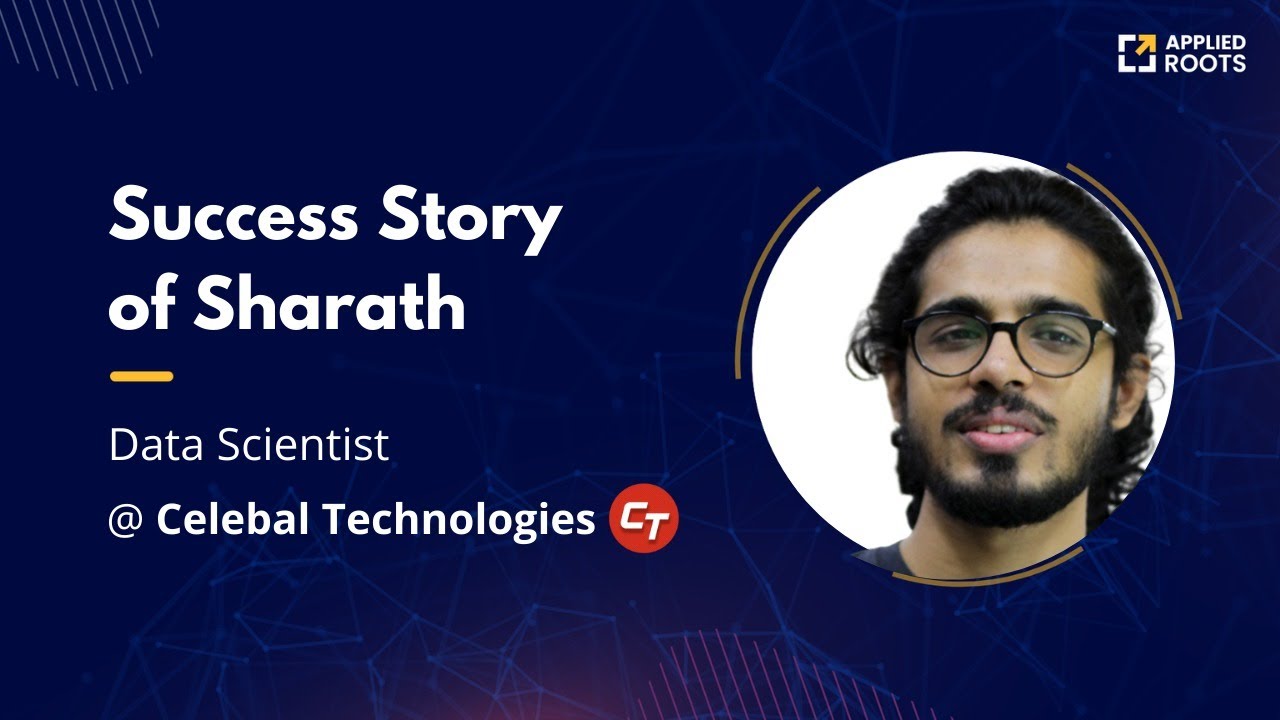 Sharath Data Scientist @ Celebal Technologies | Data Scientist Interview | Applied Ai Course ...