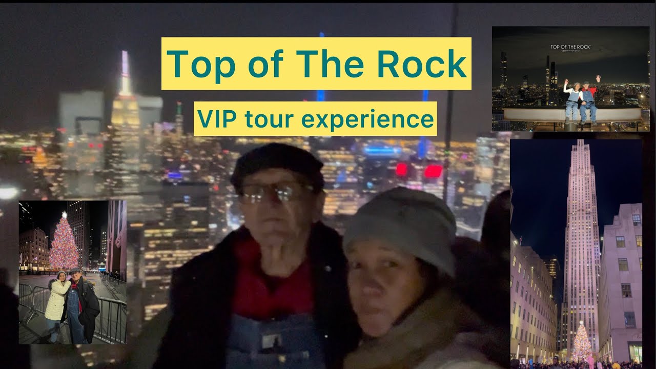 Top of the Rock VIP Tour + Rockefeller Center - YouTube