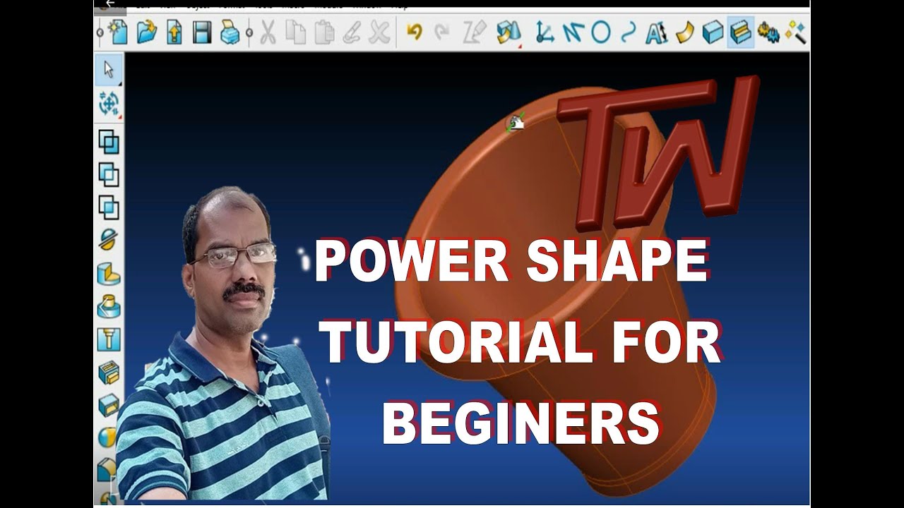 power shape tutorial beginners - YouTube