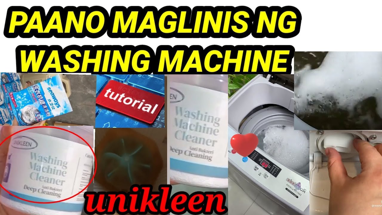 Paano maglinis ng washing machine #annskyofwtv#tutorial - YouTube
