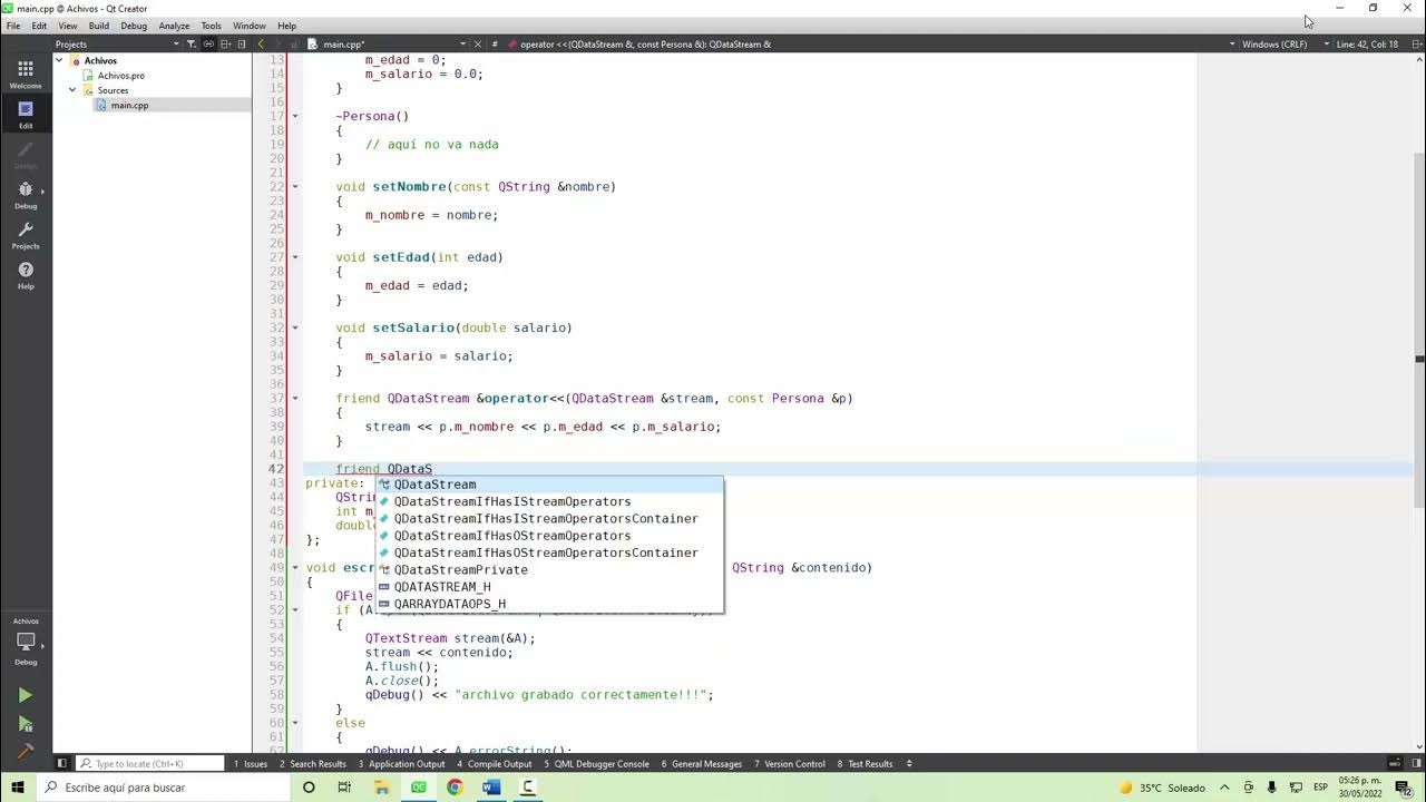 Tutorial Qt Creator - 020 - Manejo de archivos - YouTube