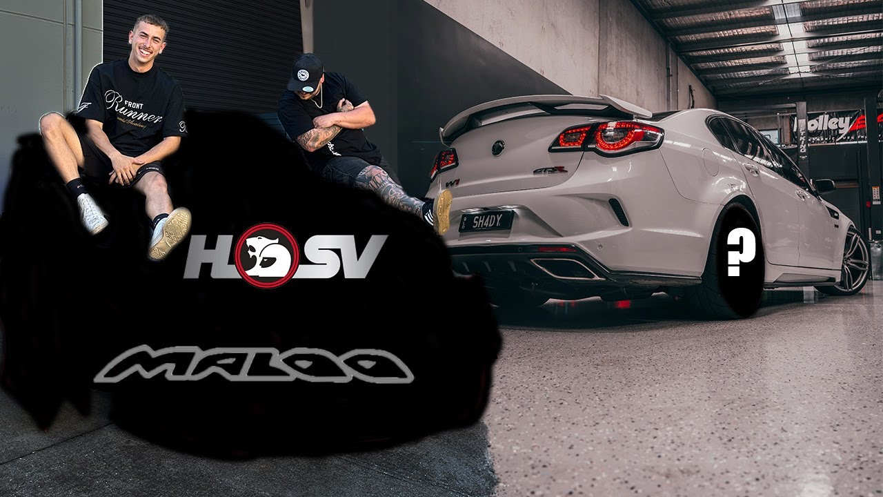 BUILDING A 1 OF 1 HSV MALOO + GTSR GETS NEW DRAG WHEELS - YouTube