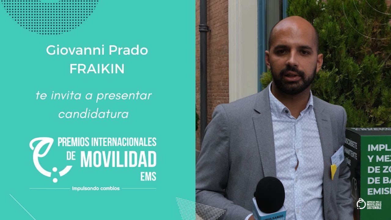 #PremiosMovilidad | Giovanni Prado (Fraikin) te invita a presentar ...