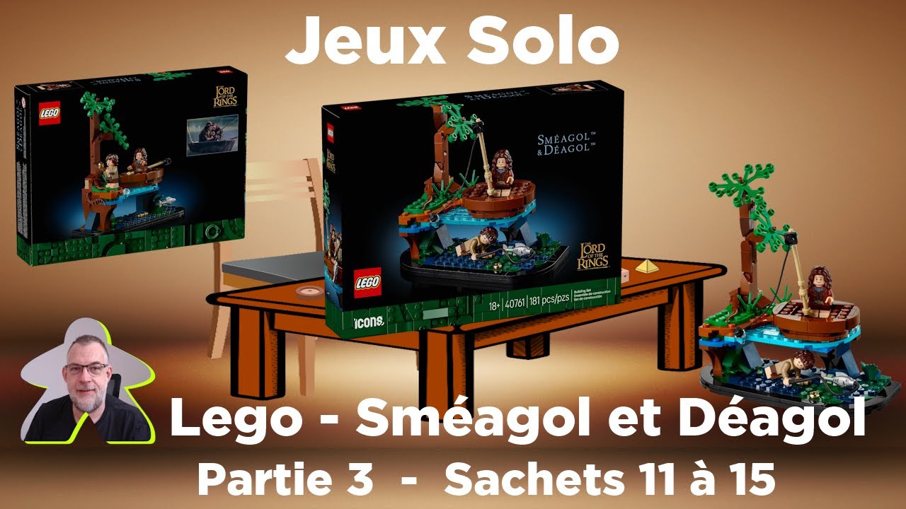 Lego - Le seigneur des anneaux - Sméagol & Déagol - YouTube