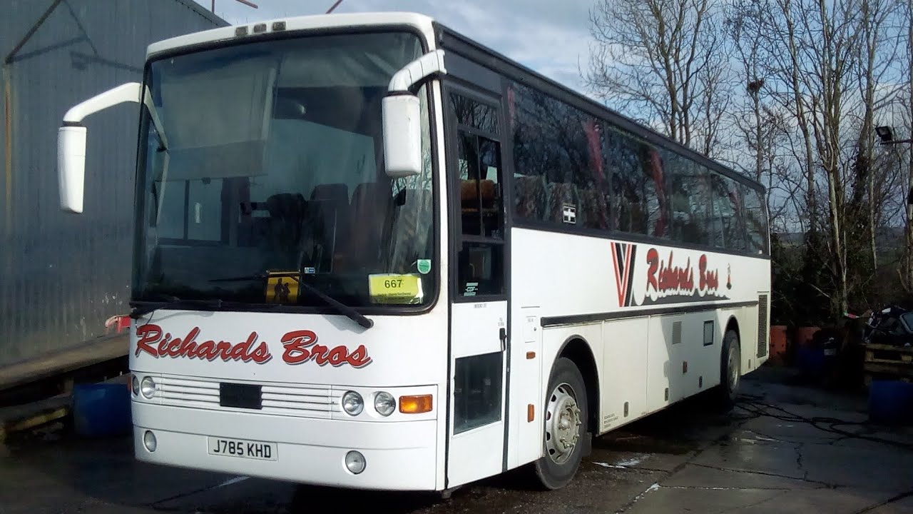 Tour of Richards Bros DAF SB3000 (J785 KHD) - YouTube