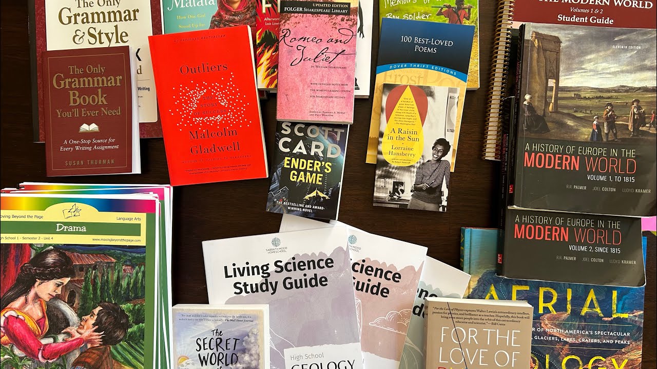 10th Grade Curriculum Picks (2024-2025) - YouTube