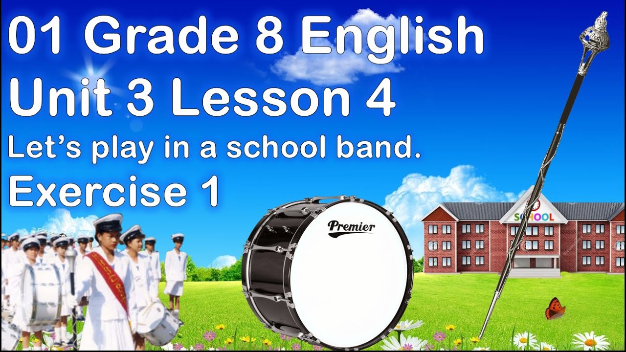 01 Grade 8 Unit 3 Lesson 4 Exercise 1 - YouTube