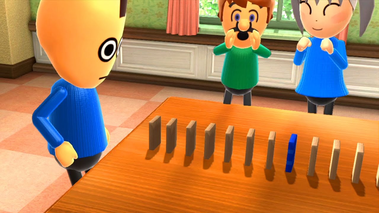 Wii Party U All Best Minigames - Hatsune Miku Vs Jeff Vs Barry Vs Olga ...