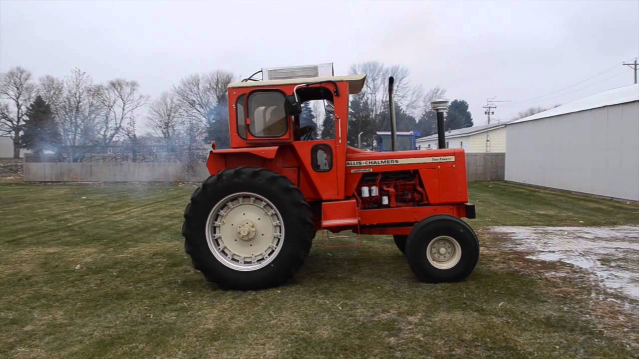 1970 Allis Chalmers Model Two-Twenty Tractor with Cab - Aumann Auctions ...