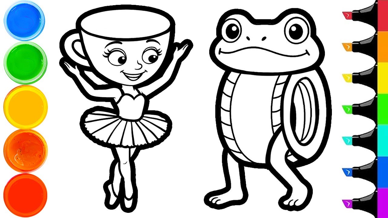 How To Draw Cute Ballerina Cappuccina 💗 Boneca Ambalabu | Italian ...