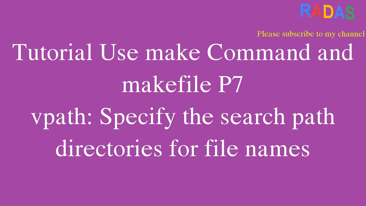 7 Specify The Search Path Directories For File Names Tutorial Use 7-specify-the-search-path-directories-for-file-names-tutorial-use