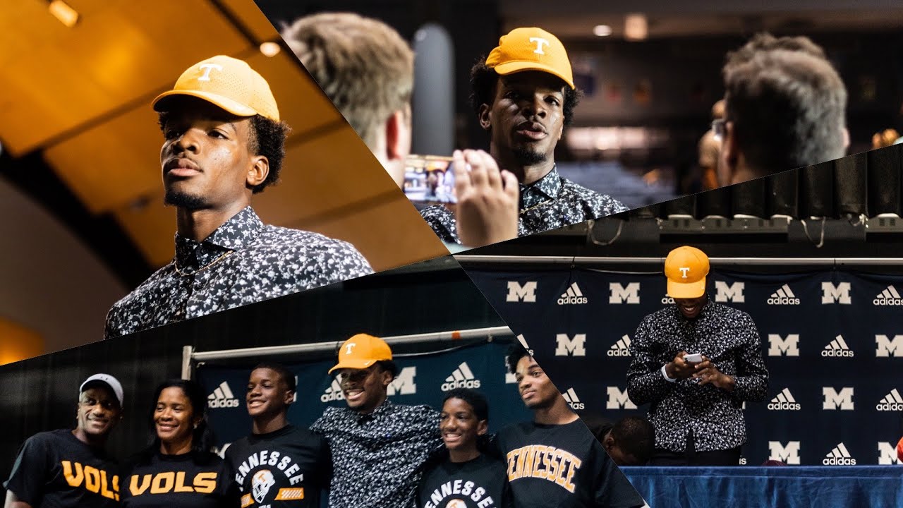 Nathan Leacock COMMITS to Tennessee 🍊 - YouTube