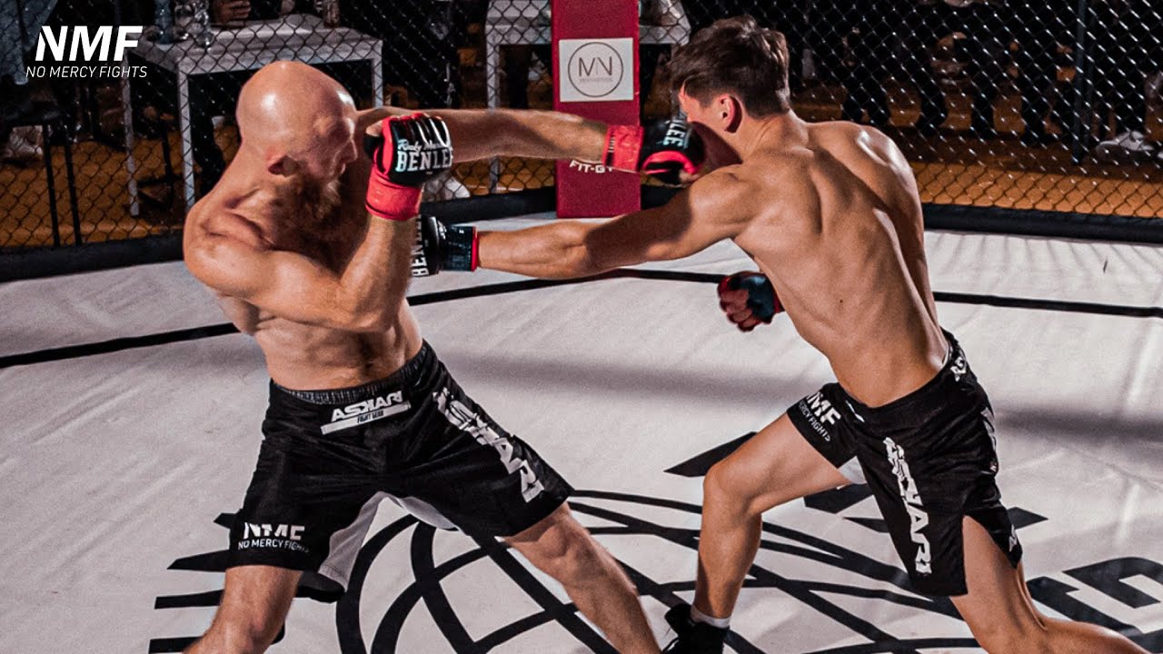 KAZAKH VIKING vs UKRAINIAN IRON CHIN | BARON vs DOBROVOLSKIY | BOXING ...